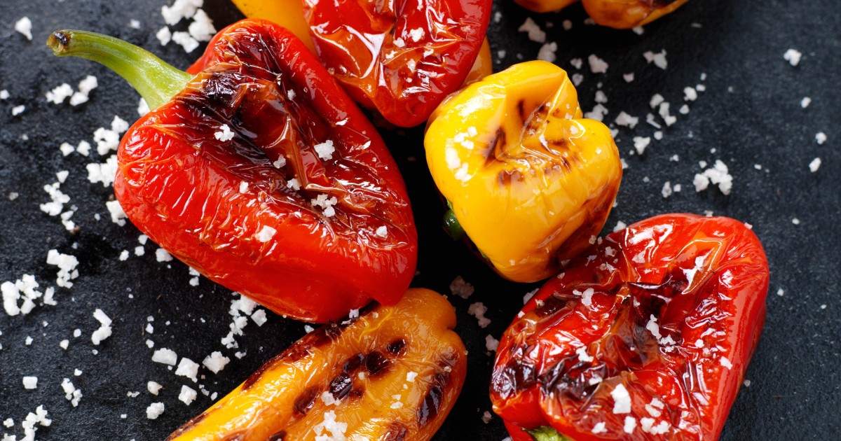 Poivrons à la Plancha - Recette Simple et Estivale