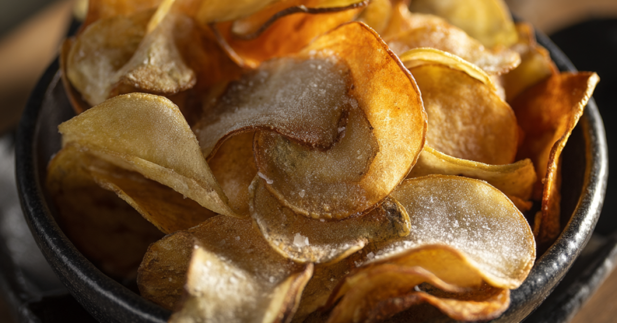 Notre recette de chips maison au sel de Guérande | Le Guérandais